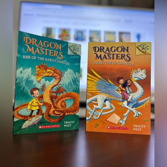 Scholastic | Office | Dragon Masters Books 2 Tracey West Kids Reading ...